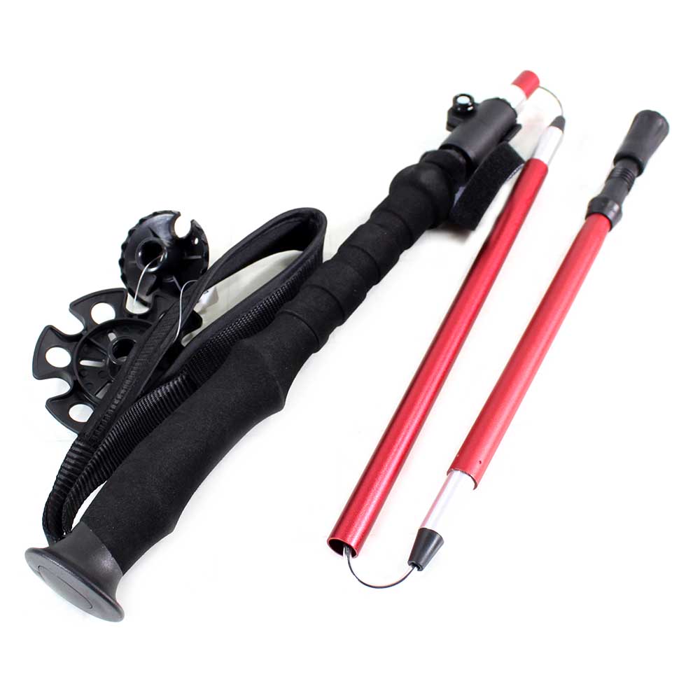 Bastón Arakan SL-36-5-125 Negro/Rojo – Equipos Cotopaxi